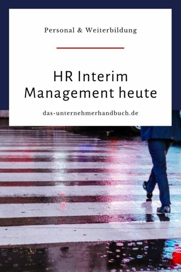 HR Interim Management heute